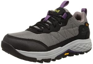 teva women's walking hiking shoe, dark grey, 8