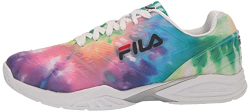 FILA Women's AXILUS 2 Energized Sneaker, Multi/Multi/Multi, 8