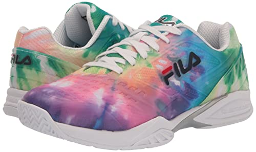 FILA Women's AXILUS 2 Energized Sneaker, Multi/Multi/Multi, 8