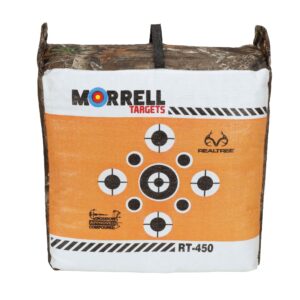 Morrell Targets RT-450 Archery Bag Target with E-Z Carrying Handle and Edge Camouflage for Crossbow, Compound, and Traditional Bow Practice