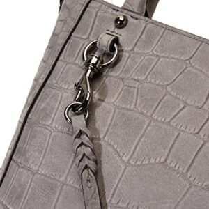 Rebecca Minkoff Women's Chain Tote Crossbody, Grey