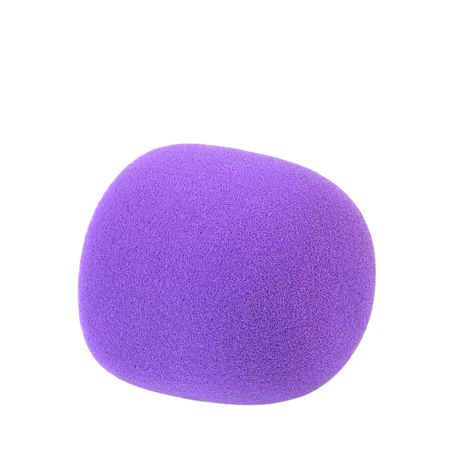 Fielect 1Pcs Microphone Cover Sponge Foam Mic Cover Handheld Microphone Windscreen Shield Protection Micro Foam Filter Purple for KTV Broadcasting