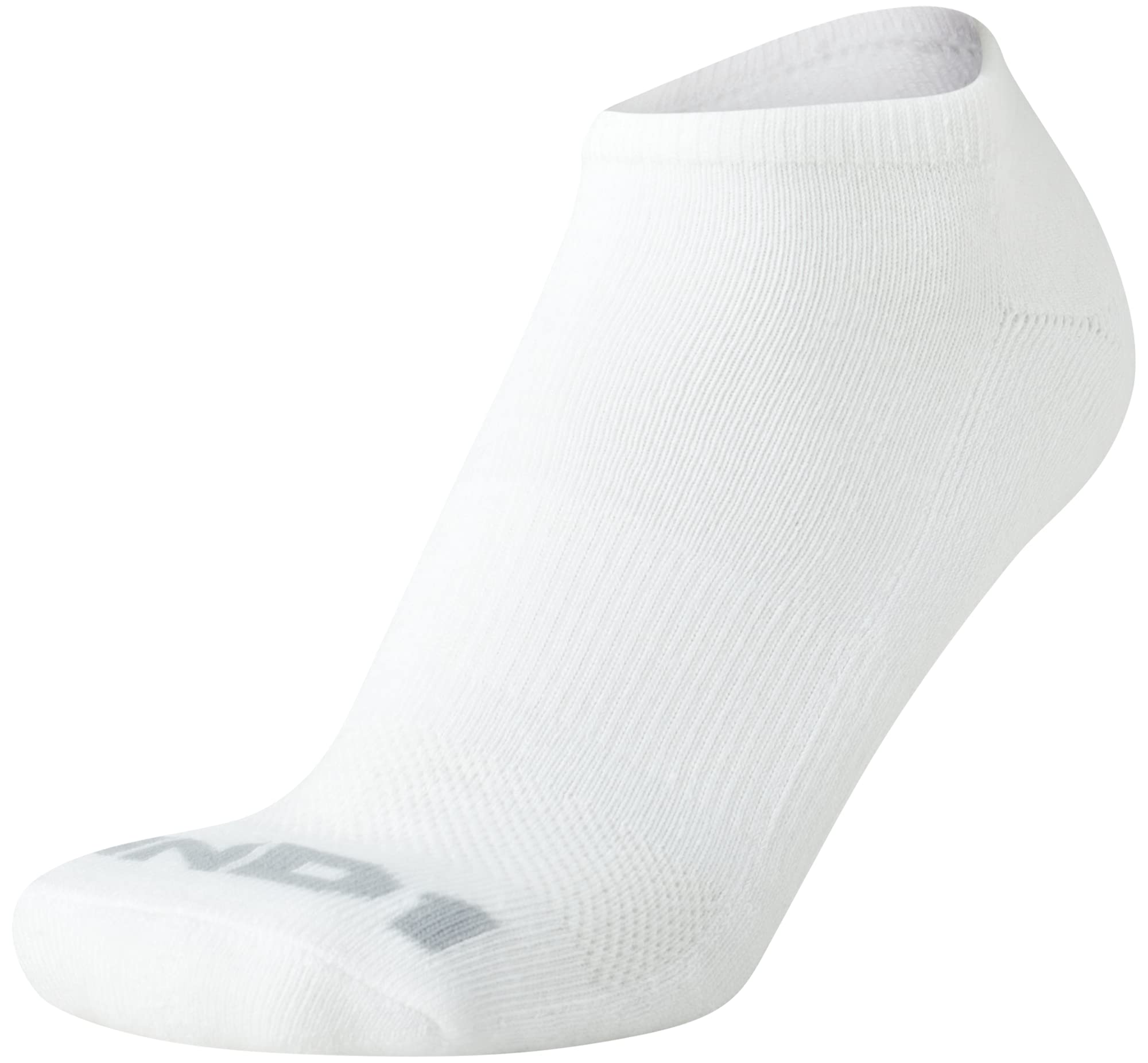 AND1 Men's Socks - Athletic Cushion Low Cut Socks (12 Pack), Size 6-12.5, White