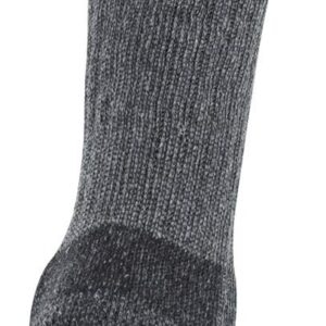 Under Armour Adult Hitch Coldgear Boot Socks, 2-Pairs , Pitch Gray/Black , Large