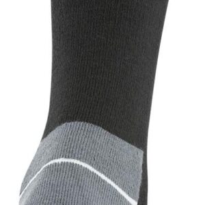 Under Armour Adult Hitch Rugged Boot Socks, 1-Pair , Black/Pitch Gray , Large