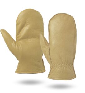 illinois glove company winter 3m thinsulate™ lined premium leather chopper mittens style 501 (2x-large)