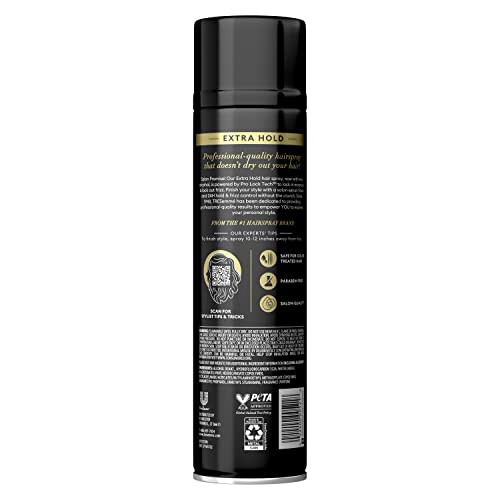 TRESemmé Extra Hold Hairspray Pack of 6 with Pro Lock Tech For 24H Frizz Control 11 oz