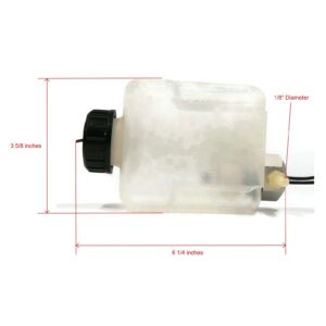 The ROP Shop | Reservoir Bottle for Mercury & Mercruiser 806193A47, 8M0075710 Boat Engines