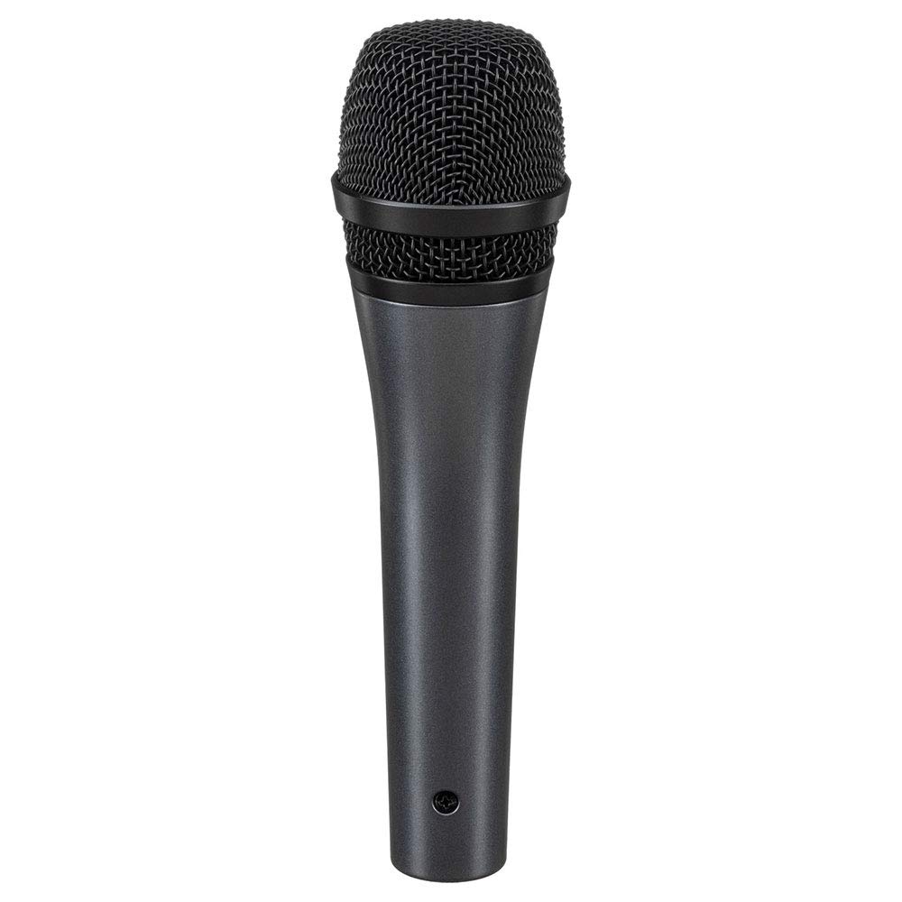 Sennheiser E835-S Dynamic Cardioid Vocal Microphone (on/off switch) with Tripod Mic Stand & XLR-XLR Cable Bundle