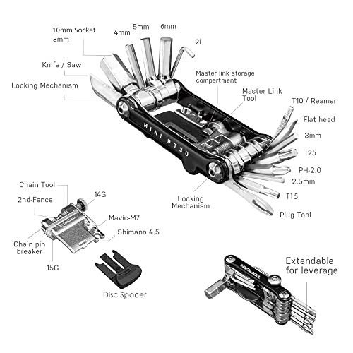 Topeak Mini PT30 Multi-Tool ?7.4 x 4 x 1.9 cm / 2.9” x 1.6” x 0.7”