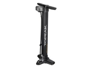 topeak joeblow twin turbo floor pump black2, one size,silver