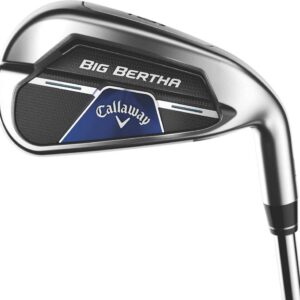 Callaway Big Bertha B21 Iron Set (Set of 8 Clubs: 4IR - PW, AW, Right, Graphite, Regular), Silver