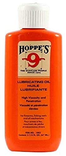 Hoppes 9 Gun Cleaning Kit - Bore Cleaner - Precision Oiler - Lubricating Oil Refill - 40 Patches for .38 9mm .40 .44 & .45 Caliber