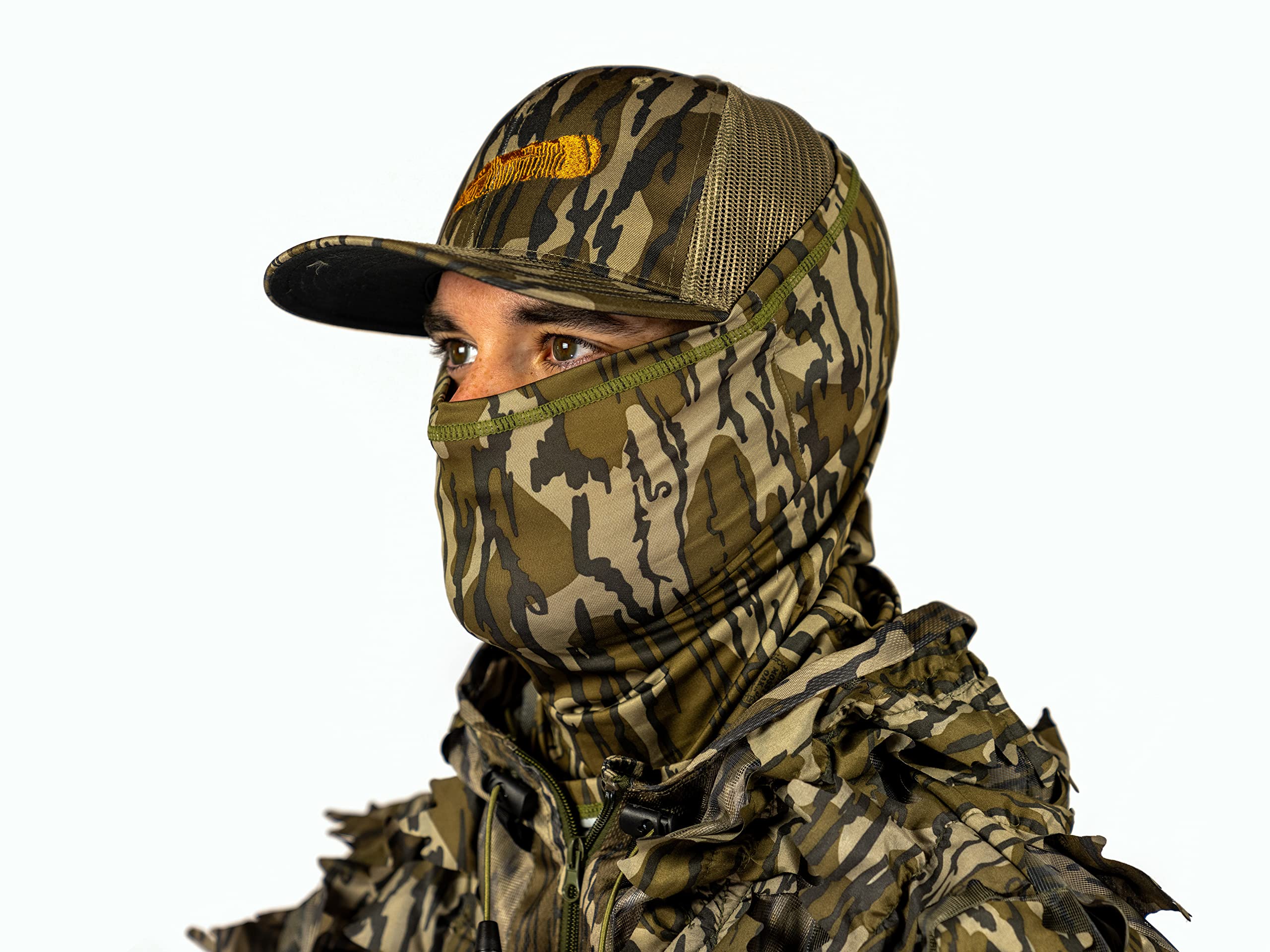 North Mountain Gear - Camouflage Neck Gaiter For Hunting - Mossy Oak Bottomland