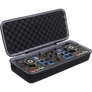 co2crea hard travel case replacement for hercules dj djcontrol starlight pocket dj controller