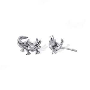 Boma Jewelry Sterling Silver Axolotl Stud Earrings