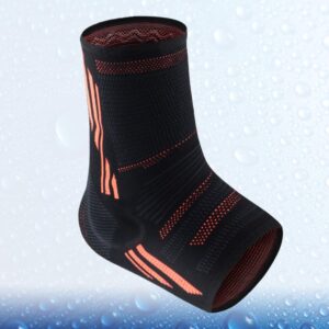 EXCEART 1PC Silicone Ankle Brace Ankle Stabilizer Belt Ankle Protector Socks Foot Socks sprained Ankle Brace Athletic Supporters for Men Ankle Pads Man Football Tube Socks