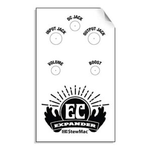 StewMac EC Expander Pedal Kit, With White Enclosure