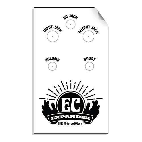 StewMac EC Expander Pedal Kit, With White Enclosure