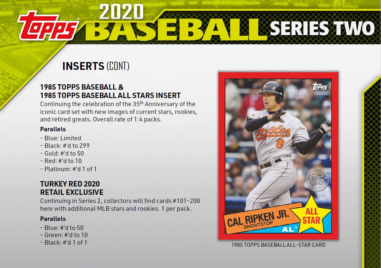 2020 Topps Series 2 Baseball Hanger Pack