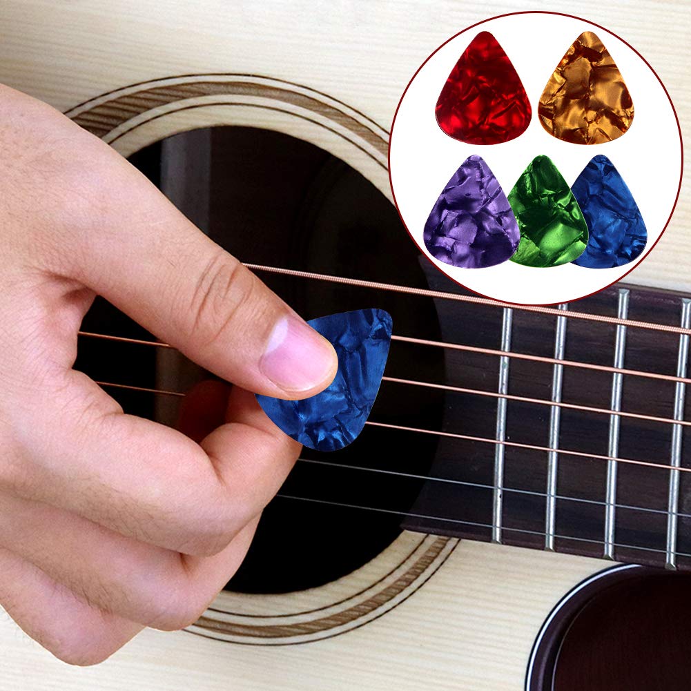 30pcs Silicone Guitar Finger Guards Fingertip Protectors Fingertip Protection Covers Caps for Stringed Instruments, Sewing and Embroidery (5 Sizes)