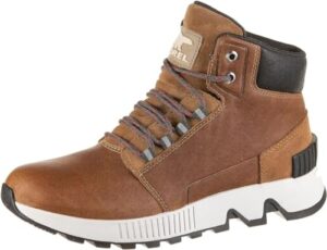 sorel men's mac hill mid ltr waterproof shoe - elk - size 8