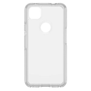 otterbox symmetry clear series case for google pixel 4a (only, not compatible with 5g version) - clear