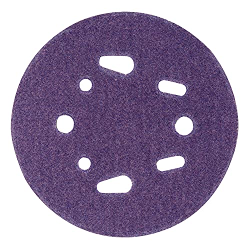 3M DISC5IN10PK120 Sanding Discs, 5 inch, Purple