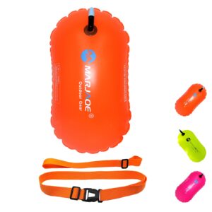 swim buoy for open water swimmers triathletes kayakers snorkelers, swim float for open water swim buoy float for swim safety swim training