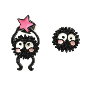 fandom bazaar anime cartoon cosplay jewelry stud earrings gifts for woman