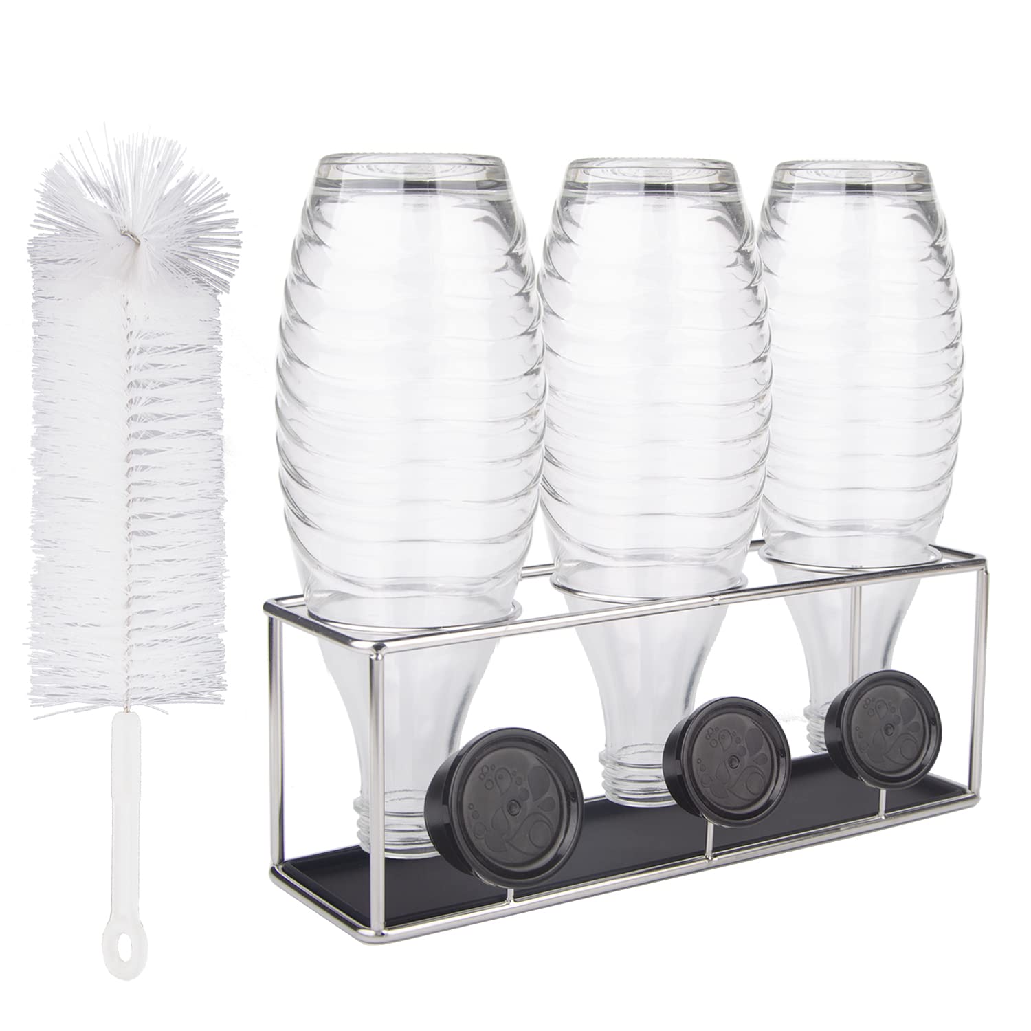 KXOYJAD Bottle Drying Rack for SodaStream Crystal/Terra/Fizzi/Jet Bottles