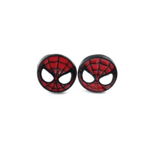 tv movies metal superhero stud earrings gifts for woman