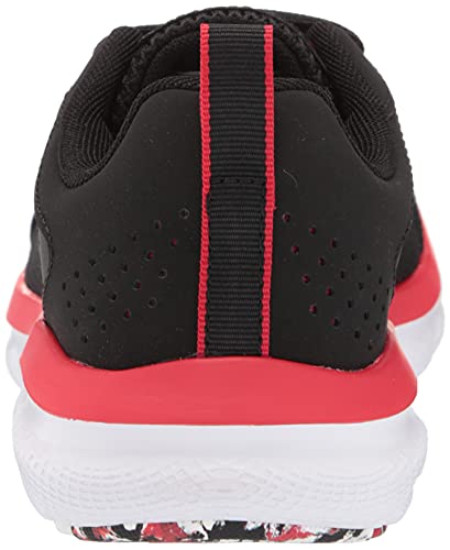 Under Armour Mens Charged Assert 9 Marble Running Shoe, Black(001 Red, 10 US