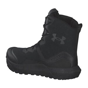 Under Armour mens Micro G Valsetz Zip Military and Tactical Boot, Black (001 Black, 12.5 US