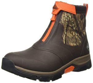 muck axmzmocm14 men's apex mid zip brown/mossy oak break up country 14 mens