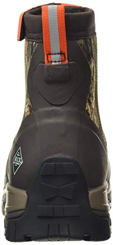 Muck AXMZMOCM10 Men's Apex Mid Zip Brown/Mossy Oak Break up Country 10 Mens