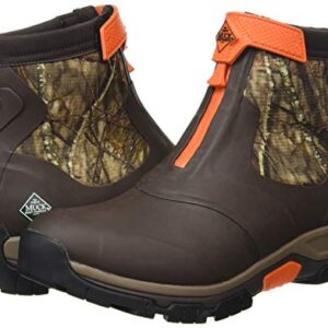 Muck AXMZMOCM10 Men's Apex Mid Zip Brown/Mossy Oak Break up Country 10 Mens