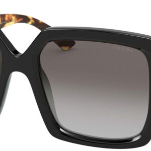 Prada PR 21XS Women's Sunglasses Black/Grey Gradient 54