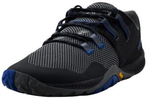 merrell mens trail glove 6 sneaker, monument, 10 us