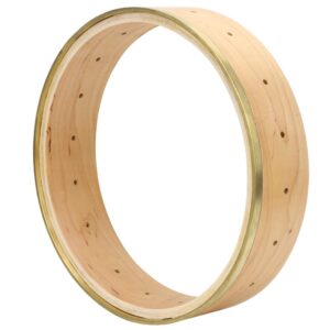 Banjo Rim Ring,11 Inch Maple Wood Banjo Rim for Banjo Parts