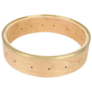 Banjo Rim Ring,11 Inch Maple Wood Banjo Rim for Banjo Parts