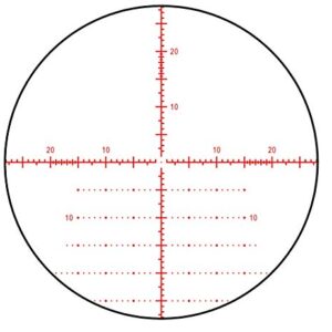 TORIC UHD 4-20x50 30mm MOA PRS Long Range Riflescope with Christmas Tree Style Reticle