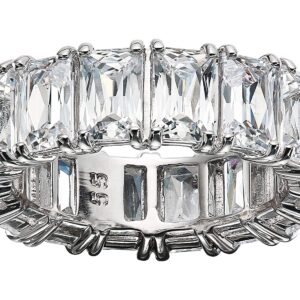 Swarovski Vittore Wide Ring Silver 7