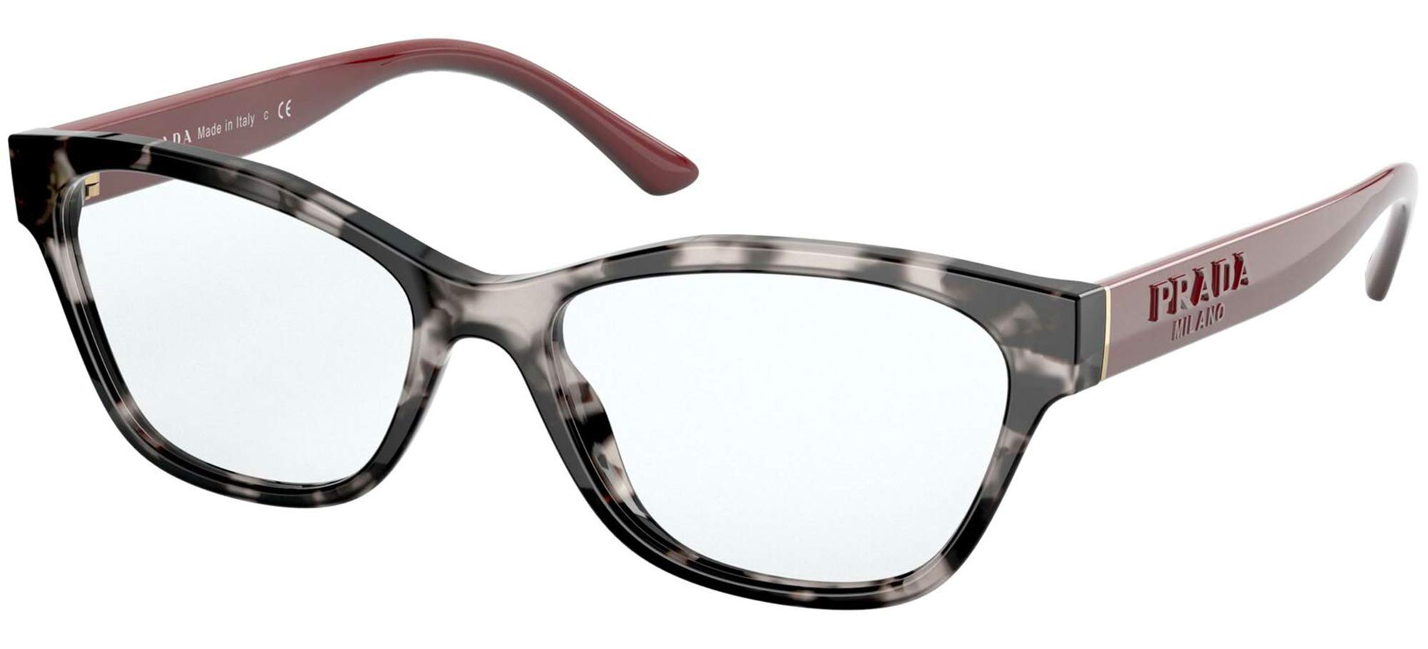 Prada PR 03WV Women's Eyeglasses Spotted Grey 53