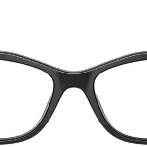 Prada PR 03WV 1AB1O1 Black Plastic Square Eyeglasses 53mm