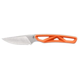 gerber gear exo-mod caper fixed hunting knife, orange (31-003917)