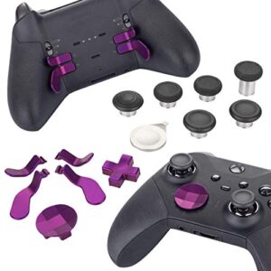 venom elite series 2 controller replacement part custom accessory kit - purple (xbox one / xbox series x) (xbox one)