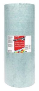 mapei 2850930 mapeguard um 1/8 inch thick uncoupling crack isolation and waterproofing membrane underlayment 323 square feet roll