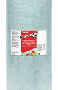 Mapei 2850930 Mapeguard UM 1/8 Inch Thick Uncoupling Crack Isolation and Waterproofing Membrane Underlayment 323 Square Feet Roll