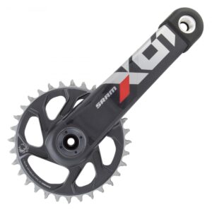 sram, x01 eagle dub c3, crankset, speed: 11/12, spindle: 28.99mm, bcd: direct mount, 32, dub, 175mm, red, mtb